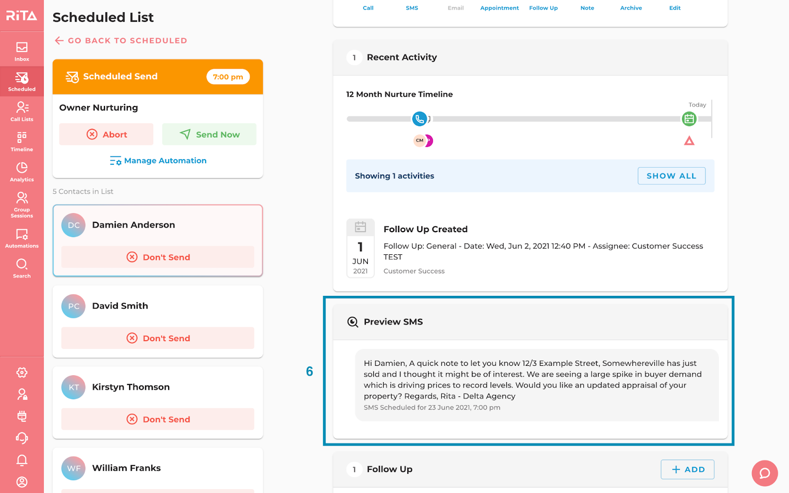 Managing and Reviewing Your Automations – CoreLogic Property Research